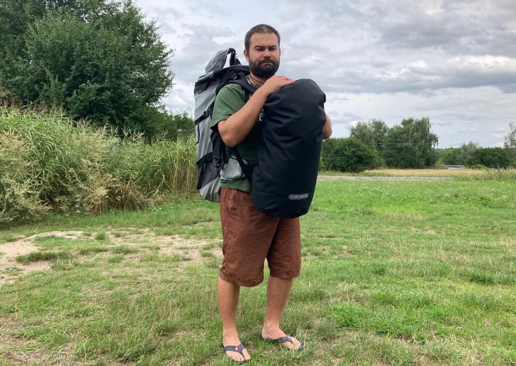 Vodotěsné lodní vaky s popruhy na záda Ortlieb X-Tremer 113 a X-Plorer ...