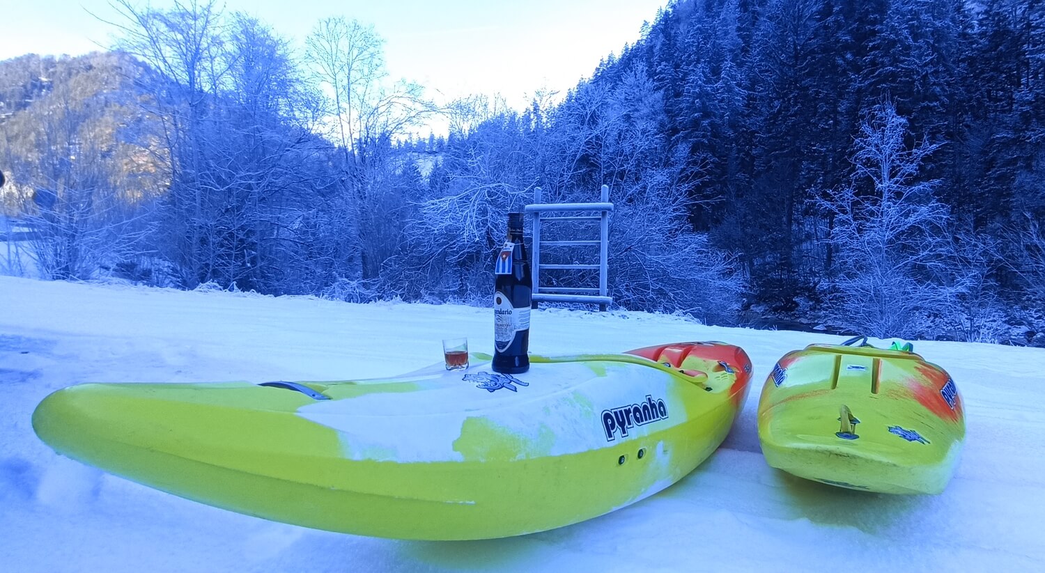 Novoroční Salza - Pádler.cz