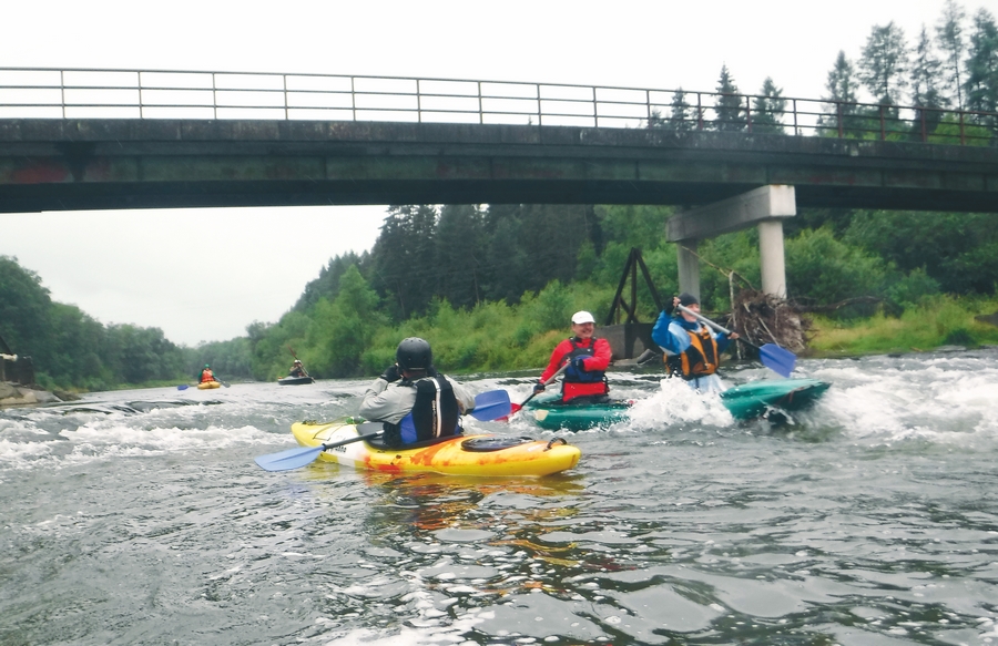 Řeky Orava a Dunajec protékají krásnou krajinou bez jezů - Pádler.cz